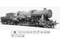 ROCO 62279 HO - Locomotive type 150 BR 52 ep II DRG (BR 52 1413) sound ...